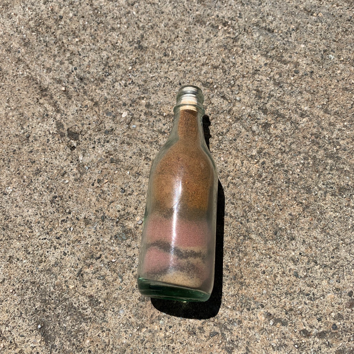 Vintage Sand Bottle - Etsy