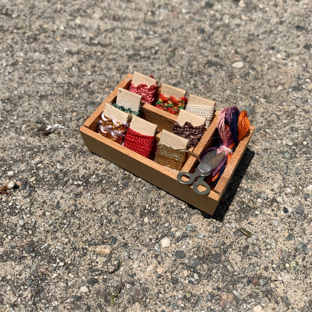 Miniature Sewing Tray - Etsy