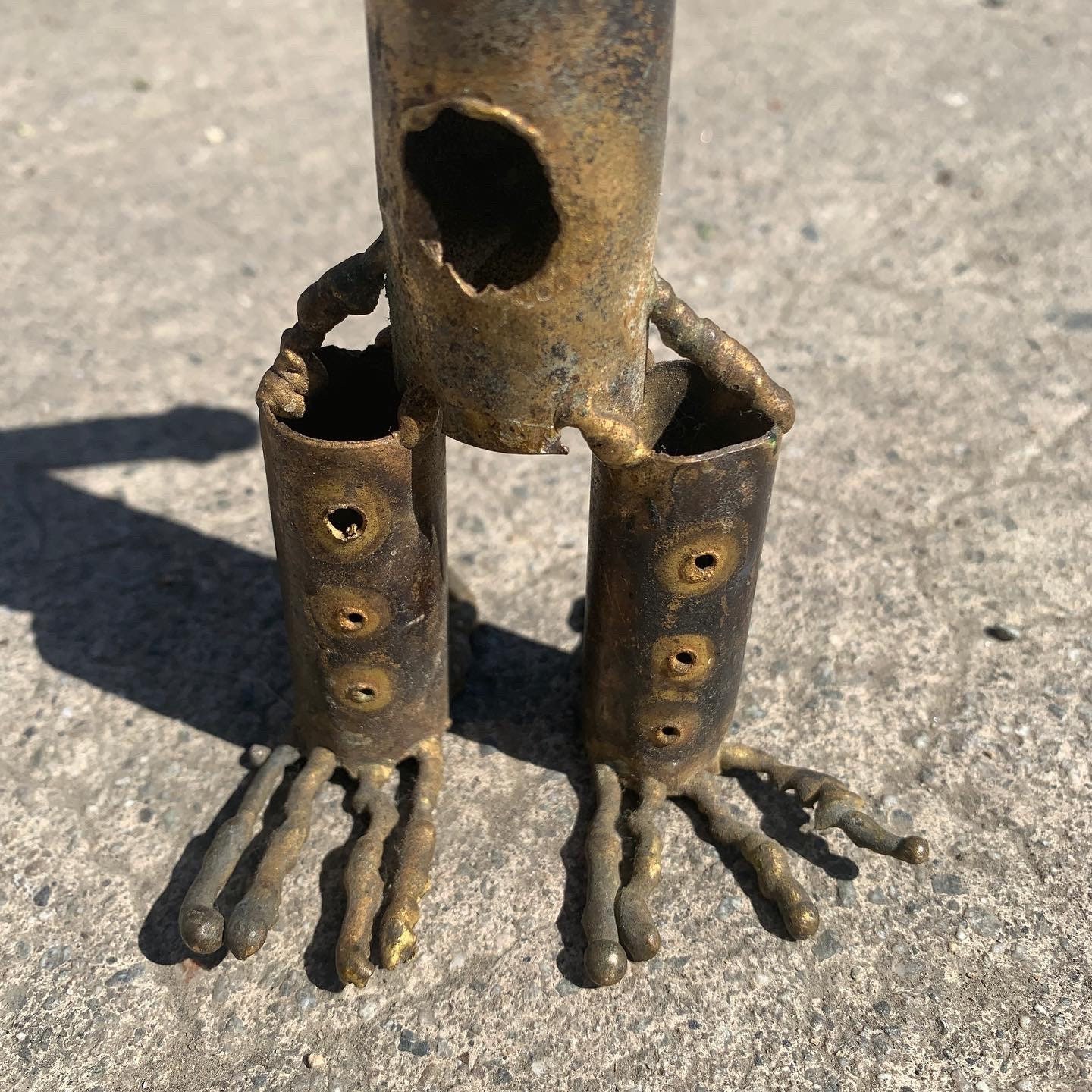 Handmade Metal Folk Art Figure - Etsy