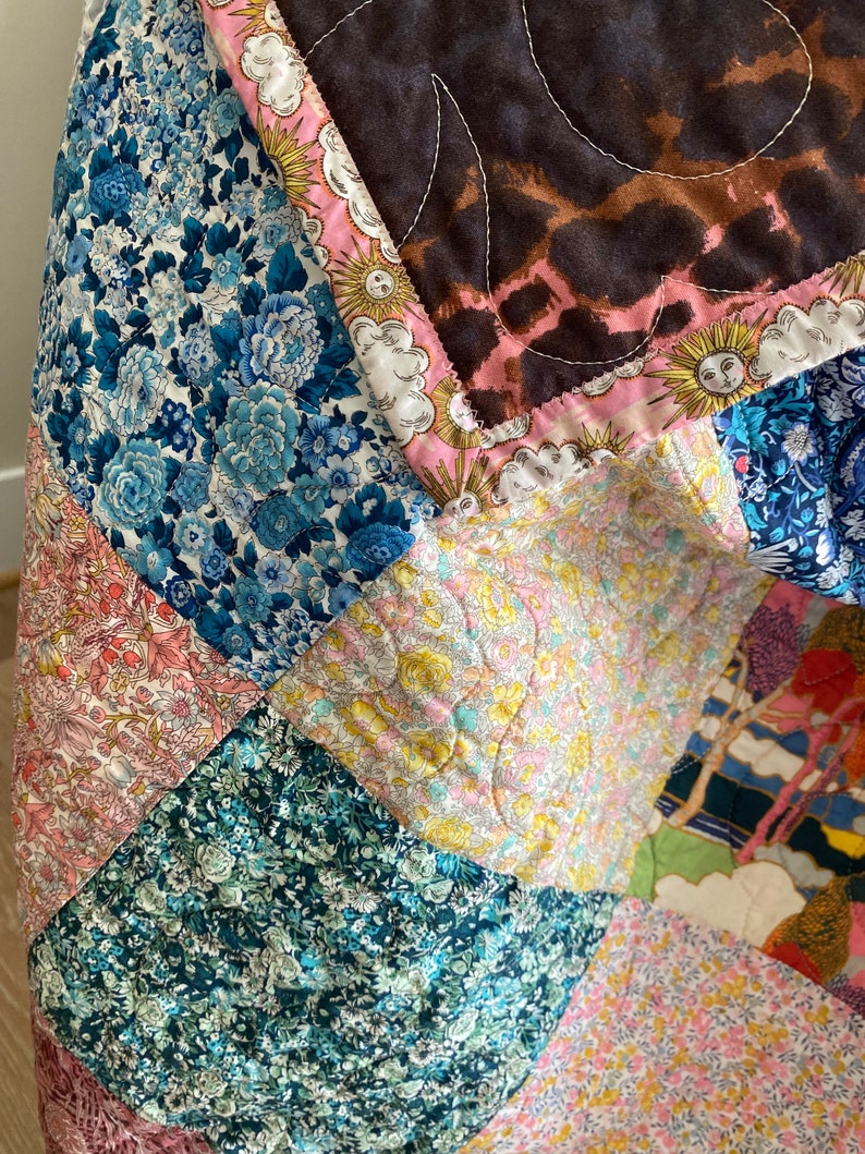 Liberty of London Tana Lawn Patchwork Quilt - Etsy