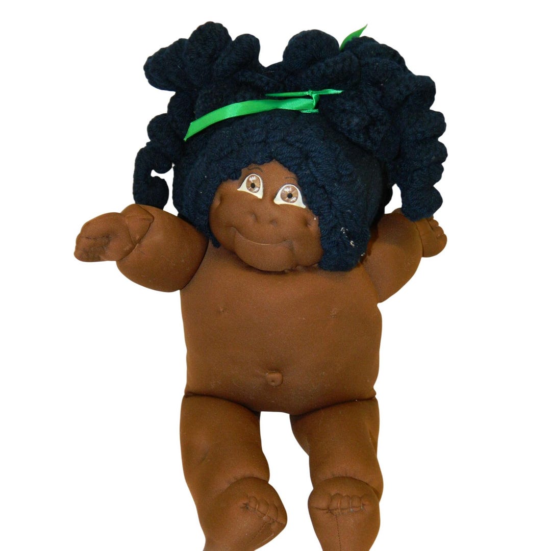 VTG 1984 T.J. Tots African American Doll Janet T Waters Signed 173/1000 ...