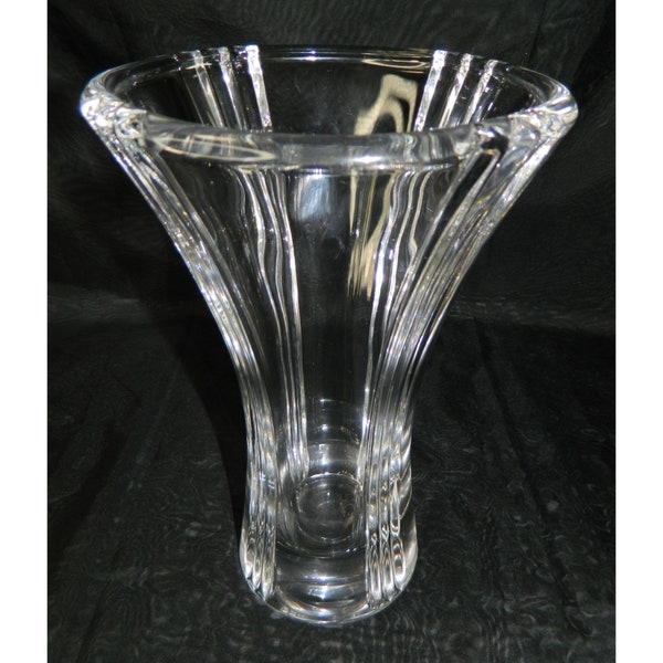 Heavy Thick Glass Vase - Etsy