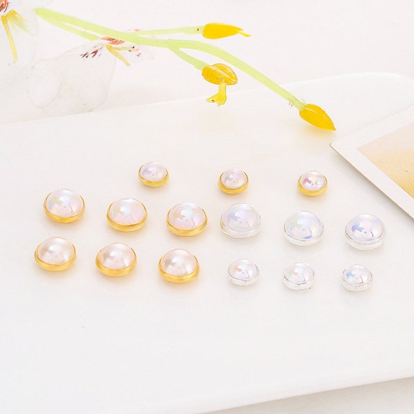 Faux Shell Button - Etsy