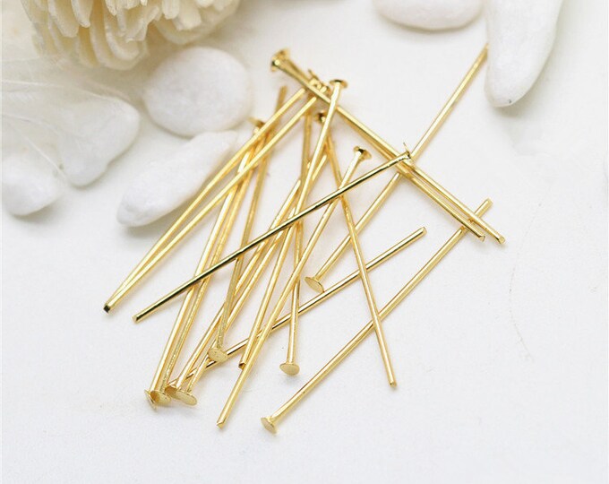 T Pin Silver Flat Head Pin T Pins 22gauge 22G Jewelry Finding - Etsy