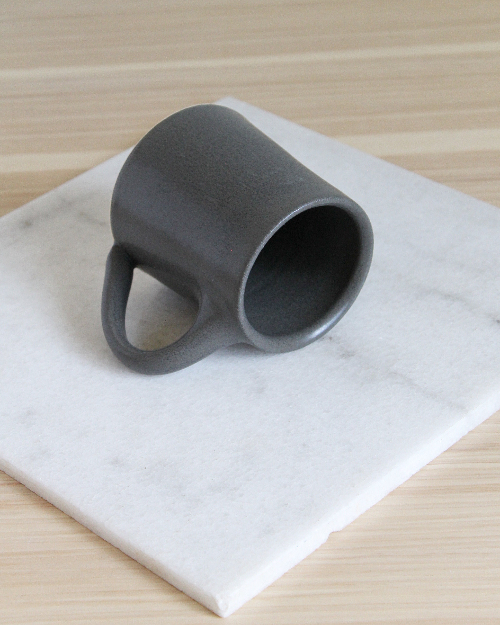 SET OF 2 Grey Mugs coffee mug tea mug mug ceramic mug | Etsy