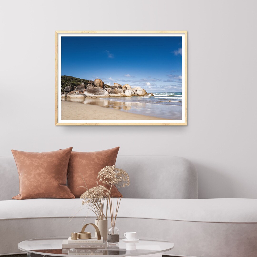 Wilsons Prom Photography, Whisky Bay Rocks Print, Beach Poster, Wall ...