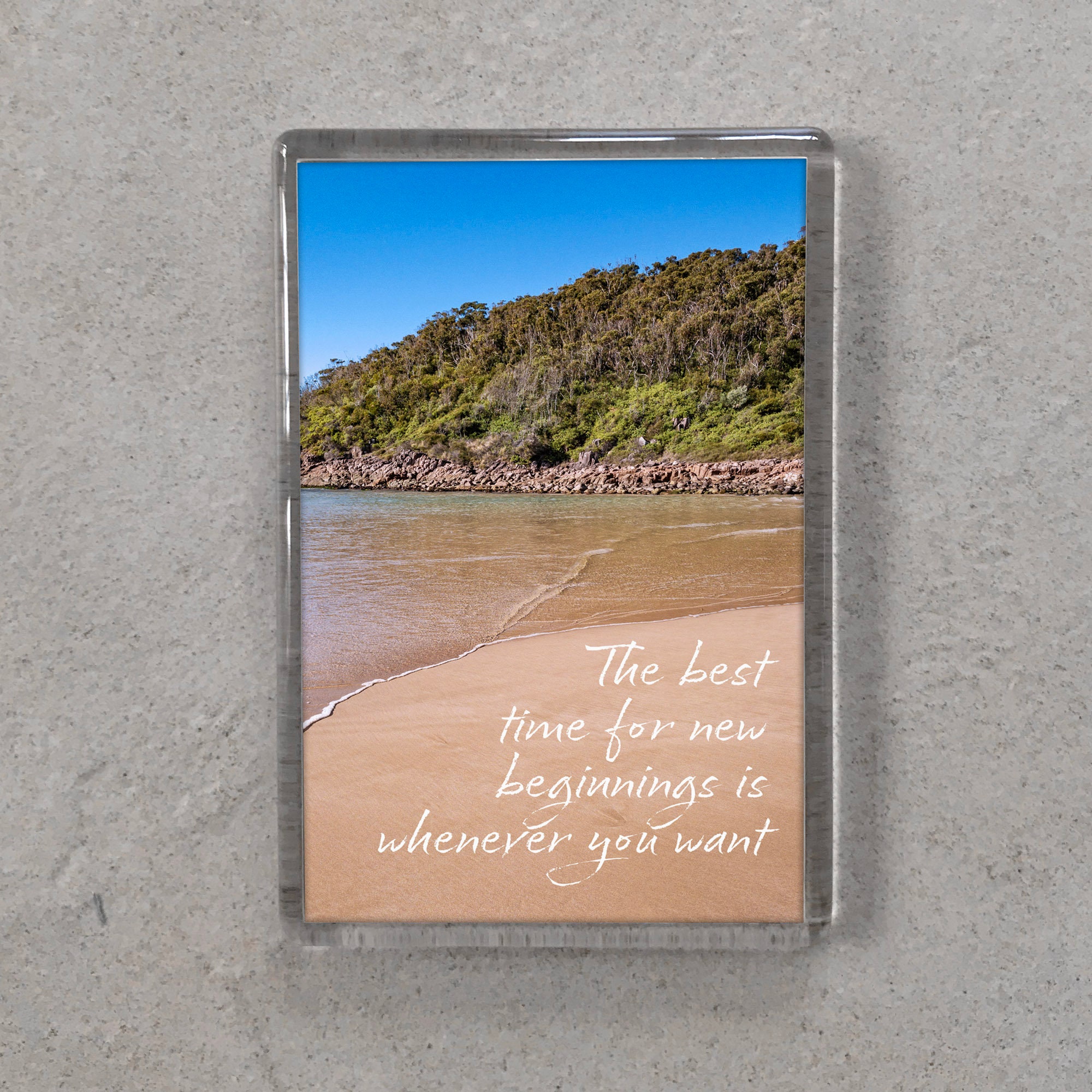 Inspirational Quote Magnet, Various Fridge Magnet Designs, Words to ...