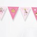 Princess Garland, Princess Bunting, PRINTABLE Princess Party ...