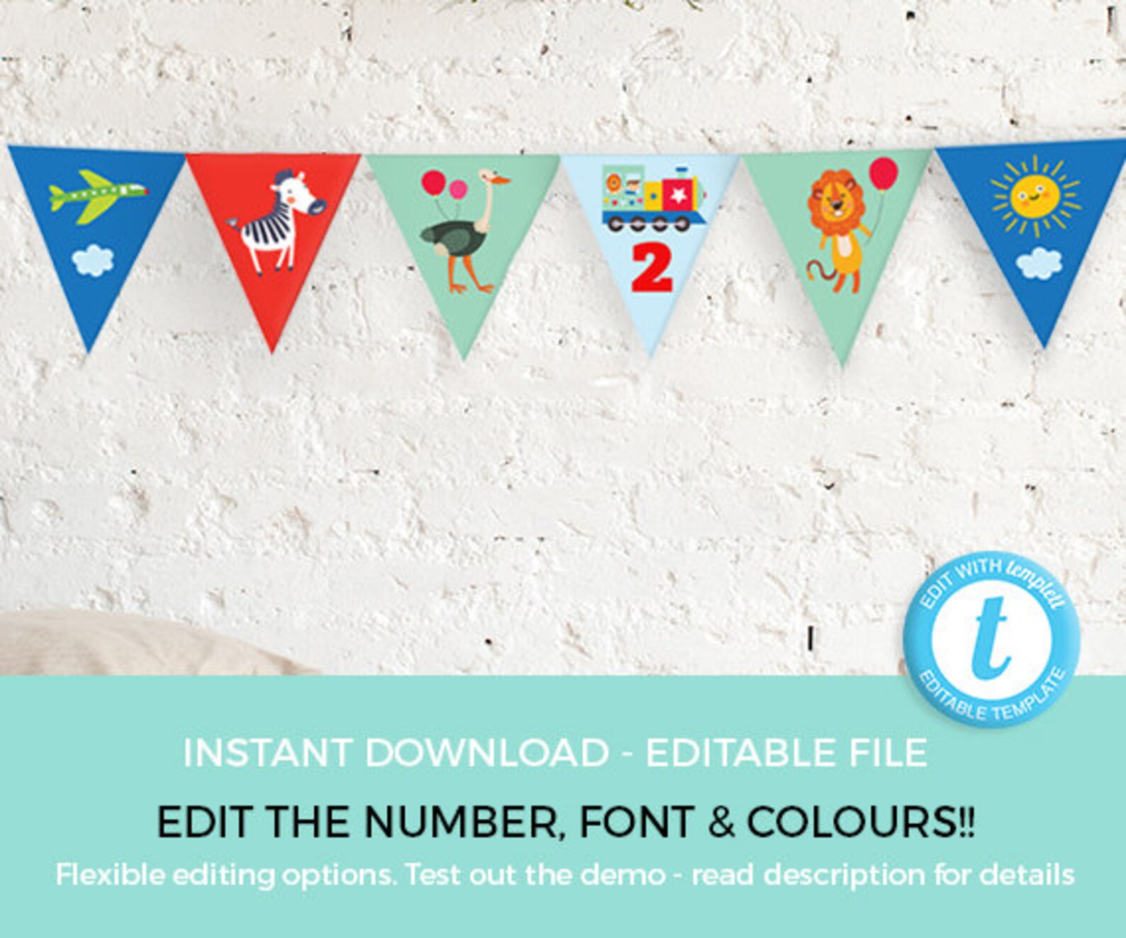 Train Tags & Toppers Set EDITABLE Template Train Labels - Etsy