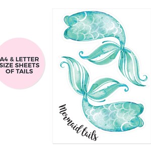 Pin the Tail on the Mermaid Game Printable, Mermaid Party Games, Pool ...