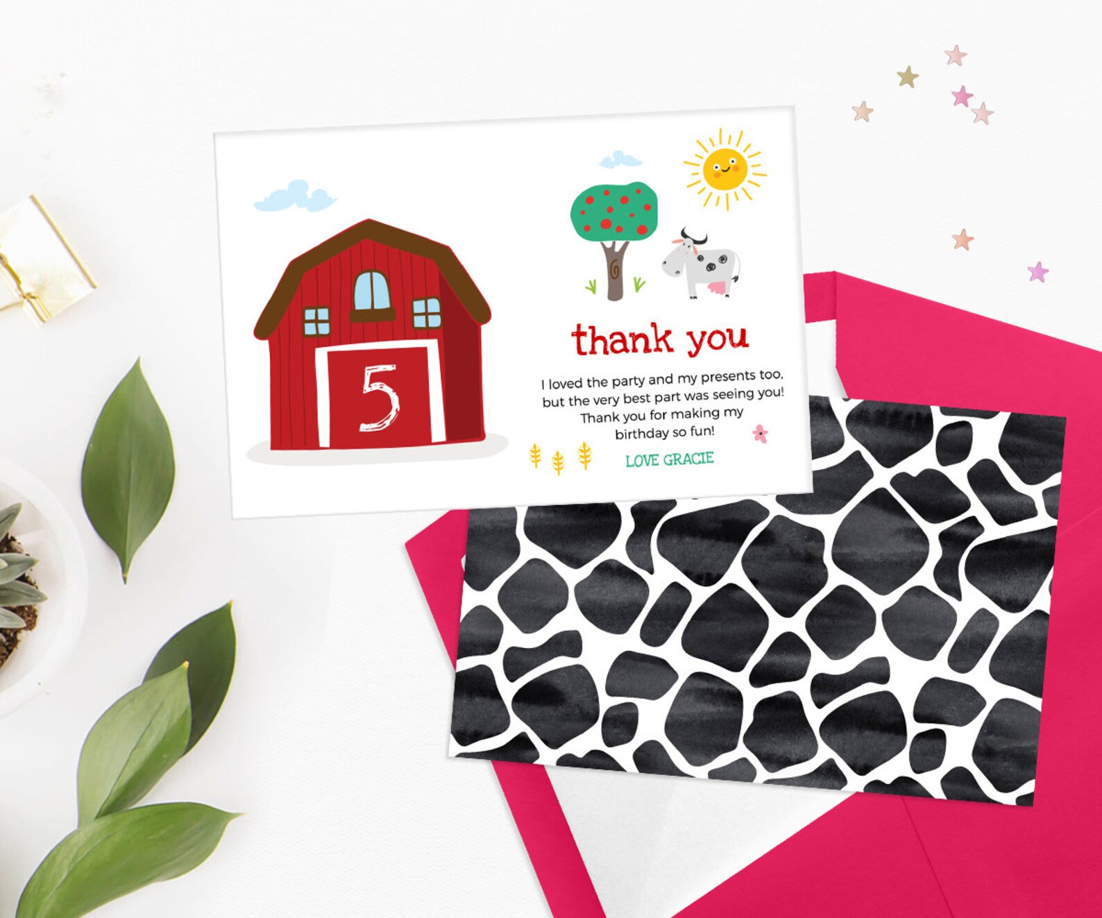 Farm Party Labels EDITABLE TEMPLATE Farm Labels Barnyard - Etsy