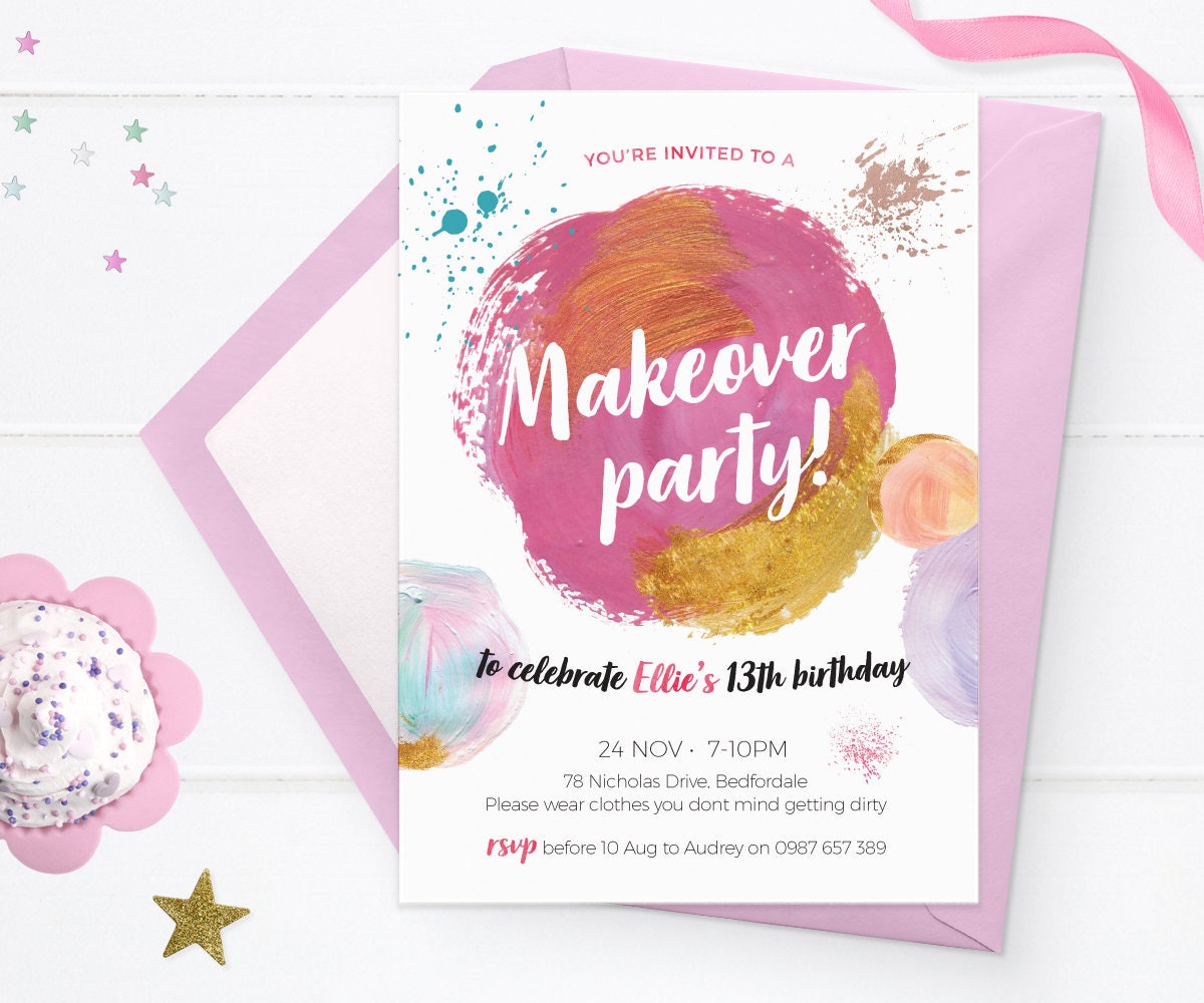 Makeover Birthday Party