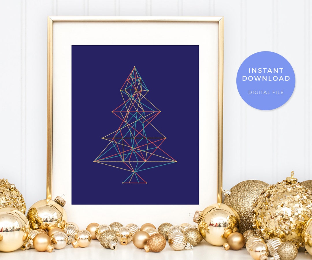 Christmas Printable Christmas Print Digital Download Xmas Printable Art ...