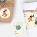 Printable Christmas Gift Tags Cute Reindeer Gift Tags - Etsy