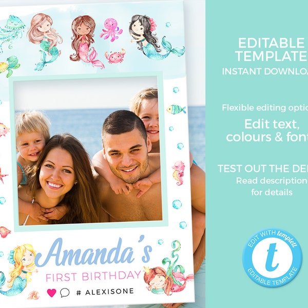 Mermaid Photo Booth - Etsy