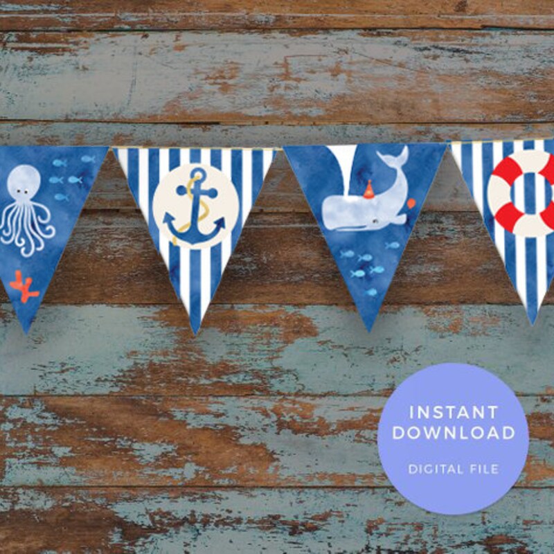 Nautical Bunting - Etsy