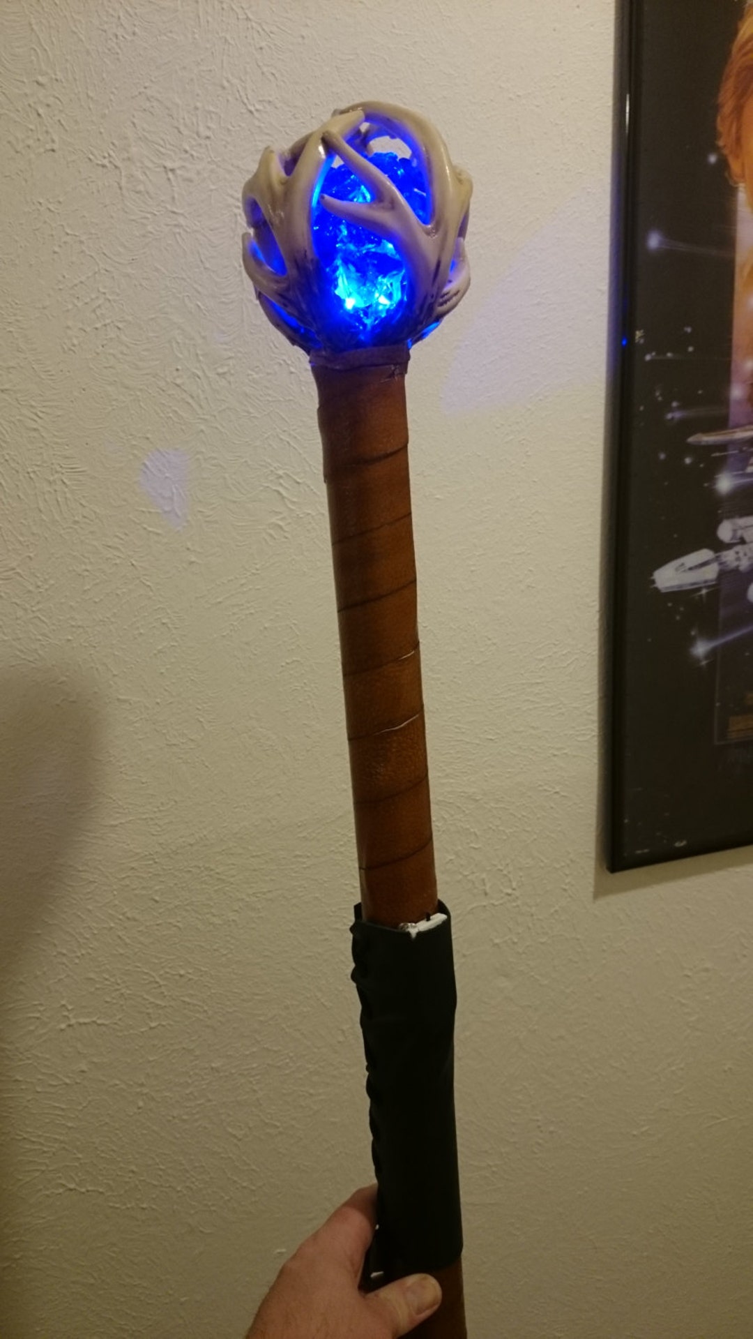 Mage's Staff (w/leds) - Etsy