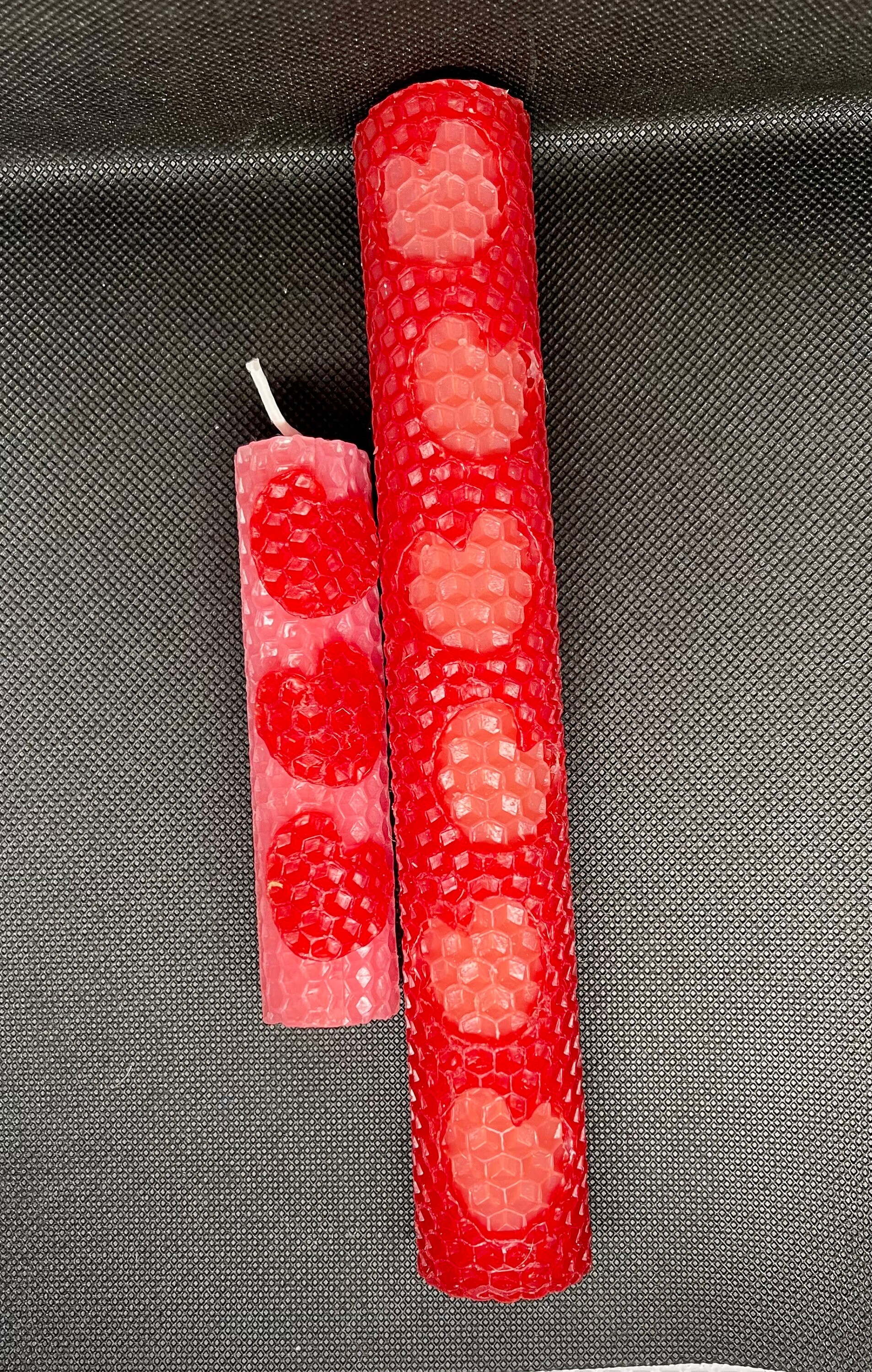 Hand Rolled Beeswax Candles - Etsy