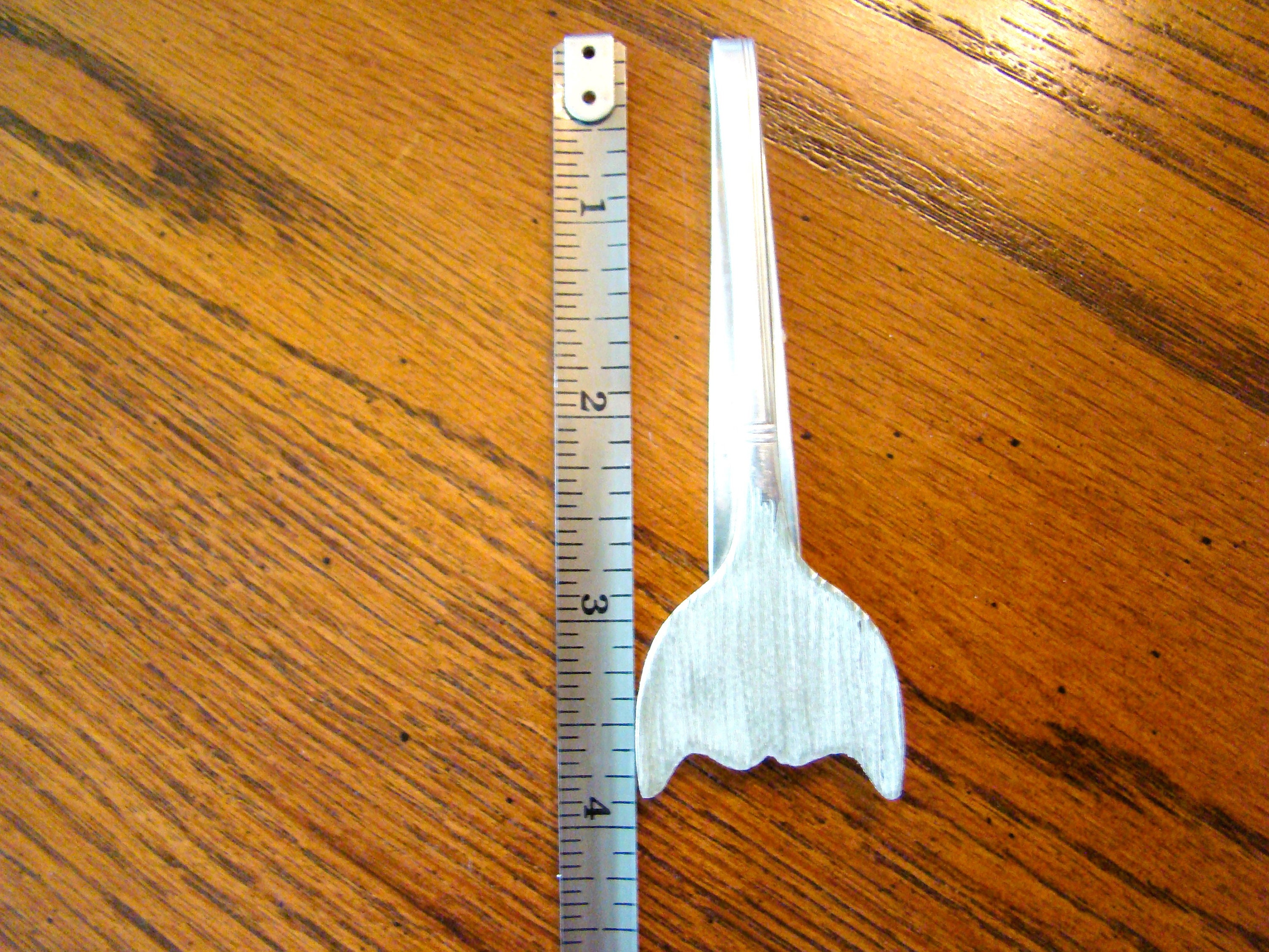 Silverware Bookmark Mermaid Tail Bookmark Whale Tail Bookmark - Etsy