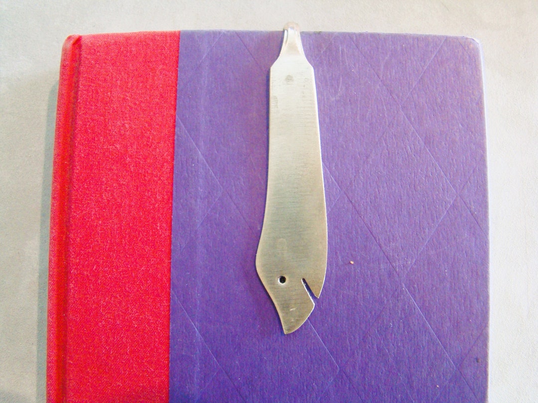 Silverware Bookmark Shark Bookmark Flatware Spoon Bookmark - Etsy