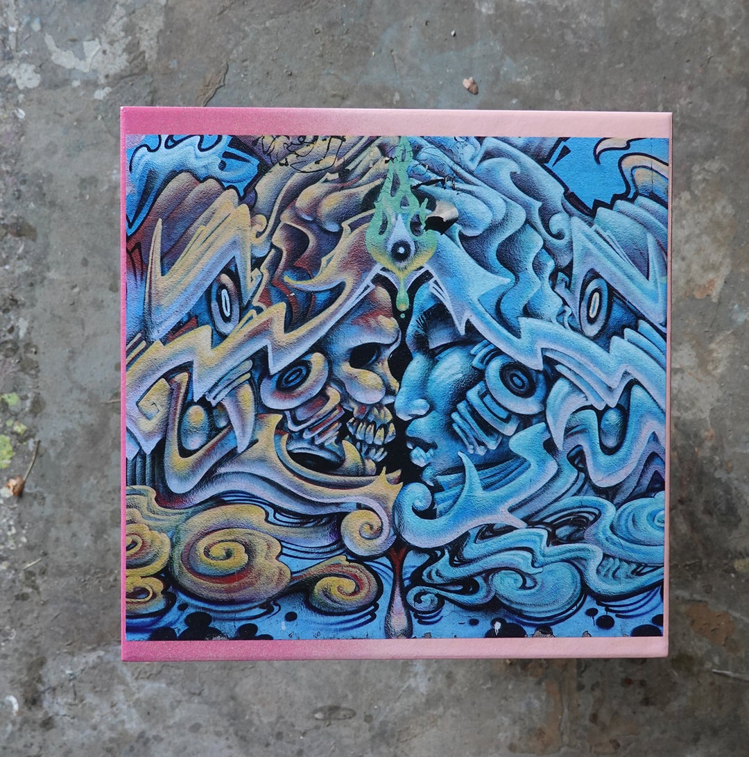 Original Chad Dugas Art. SF Skull Mural Street Art Photography ...