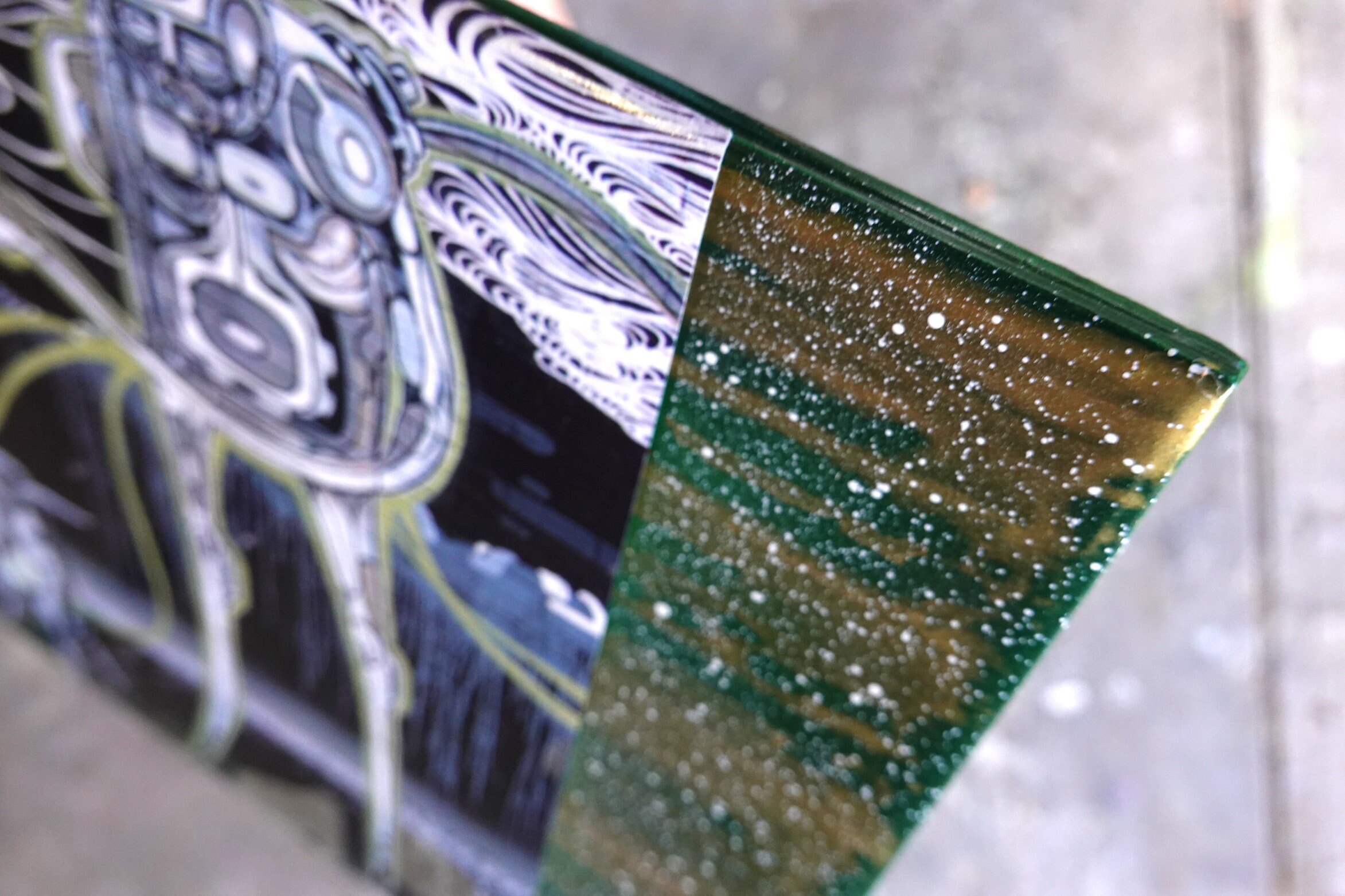 Original Chad Dugas Art. NYC Doze Green Street Art - Etsy UK