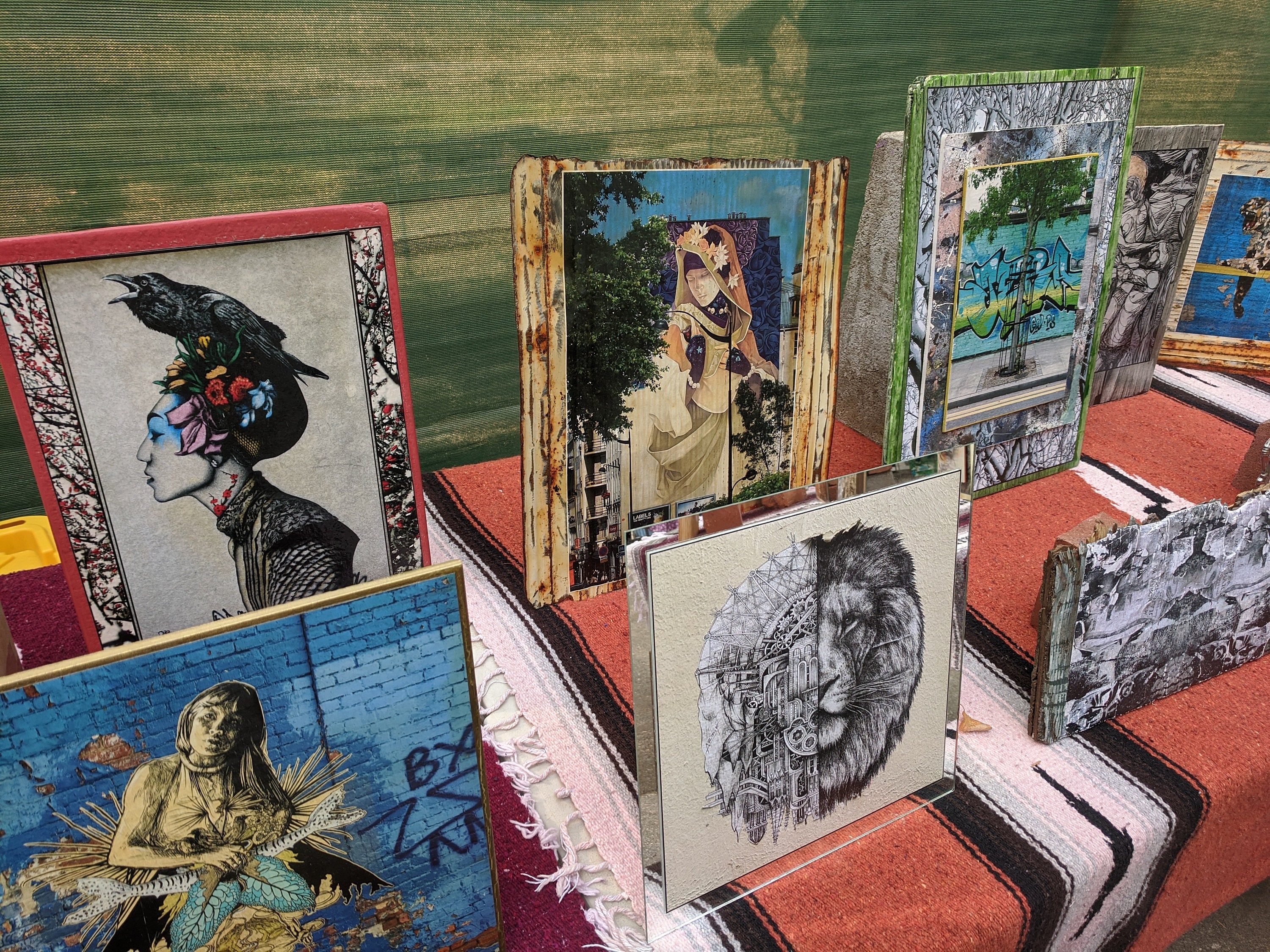 Original Chad Dugas Art. NYC Doze Green Street Art Photography ...