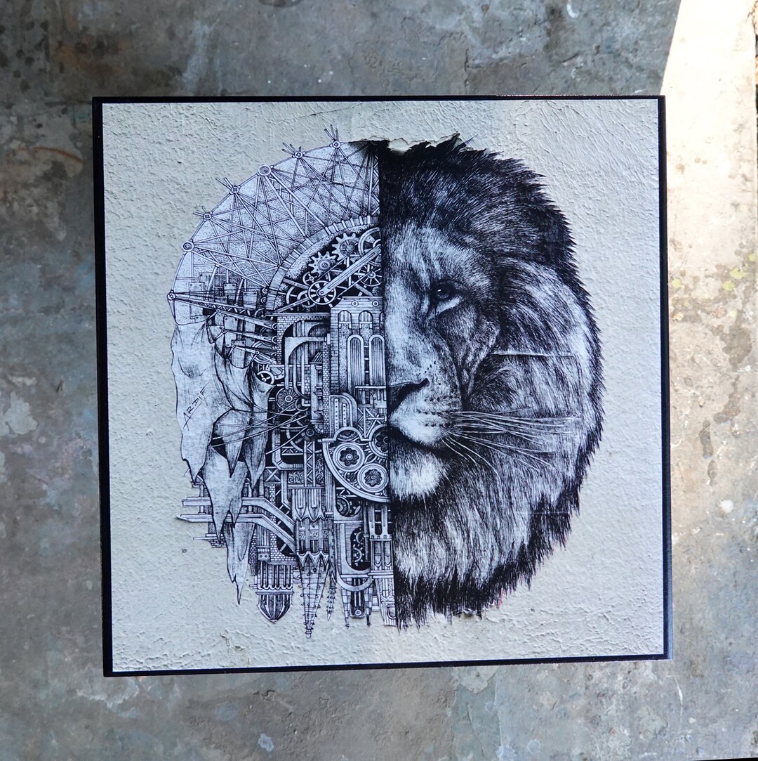 Original Chad Dugas Art. Paris Ardif Street Art Photography. Industrial ...