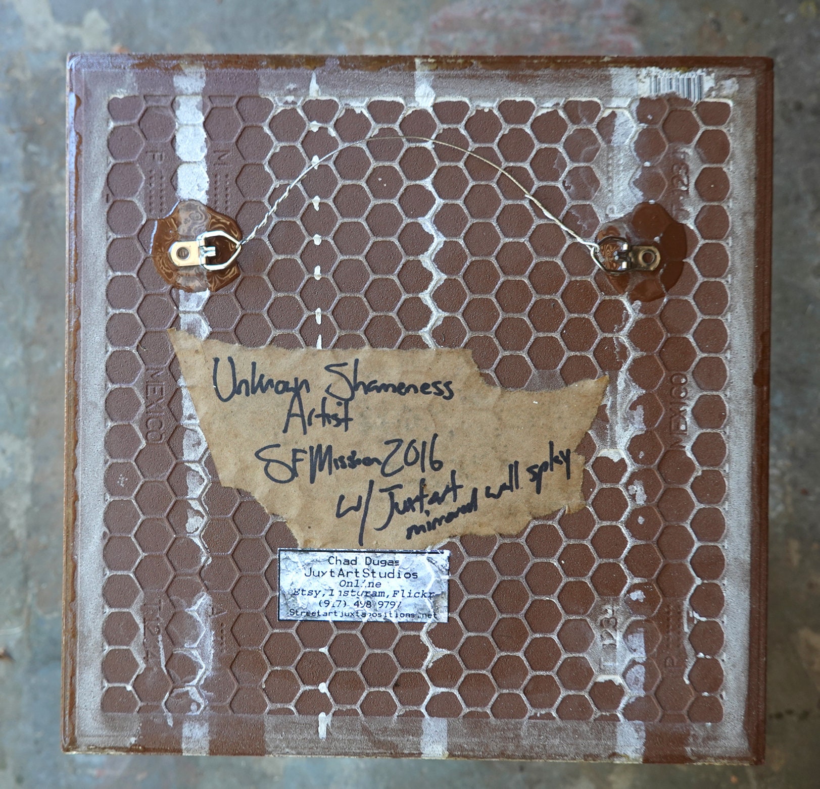 Original Chad Dugas Art. SF Mision Wandbild Street Art - Etsy.de