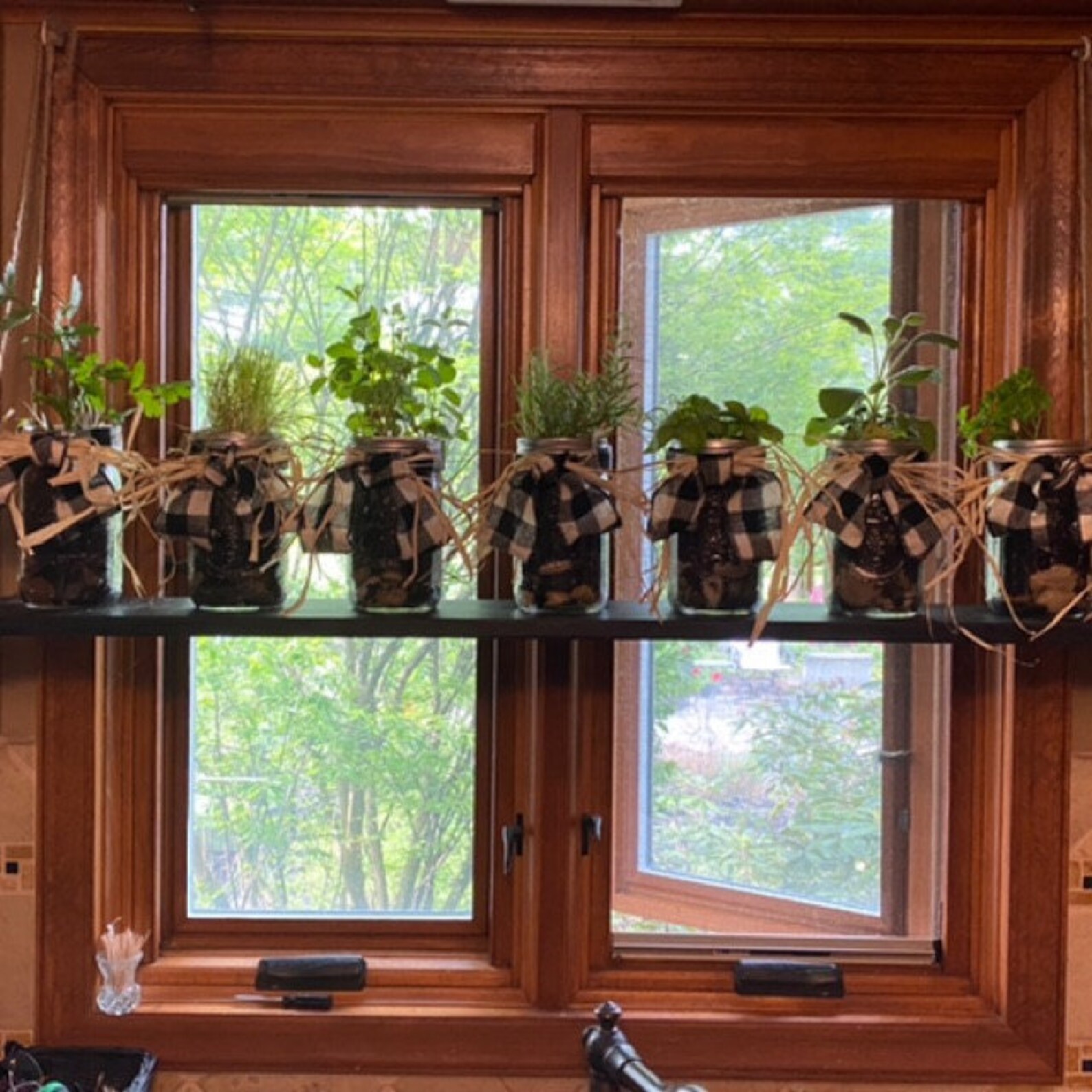 Window Plant Shelf Under 30 Inches Hanging Plant Shelf Herb - Etsy