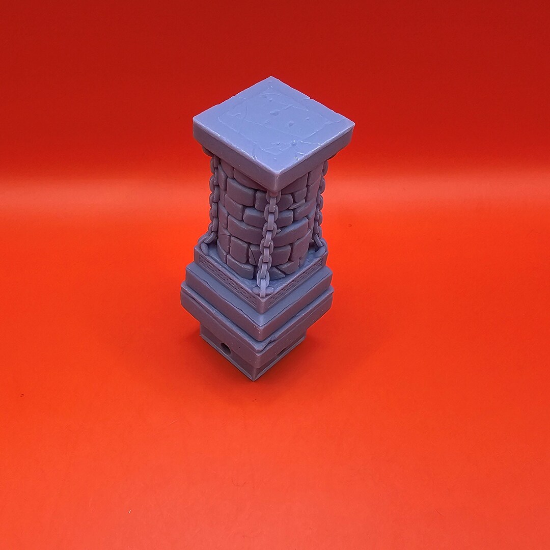 FREE GRIDS Dungeon Block: Column Square - Etsy