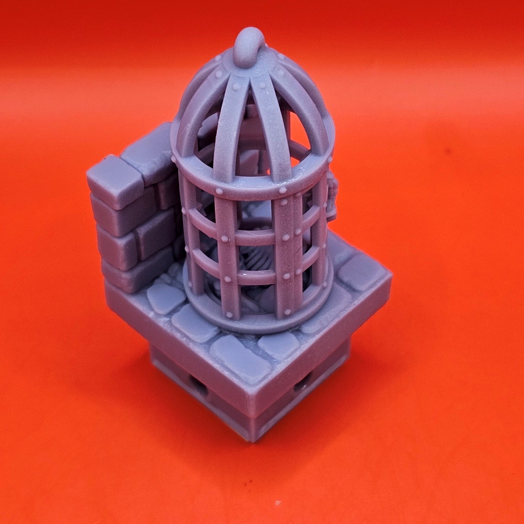 FREE GRIDS Dungeon Block: Torture Cage - Etsy
