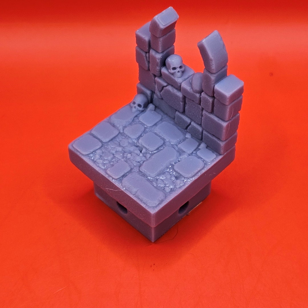 FREE GRIDS Dungeon Block: Wall Window Broken - Etsy