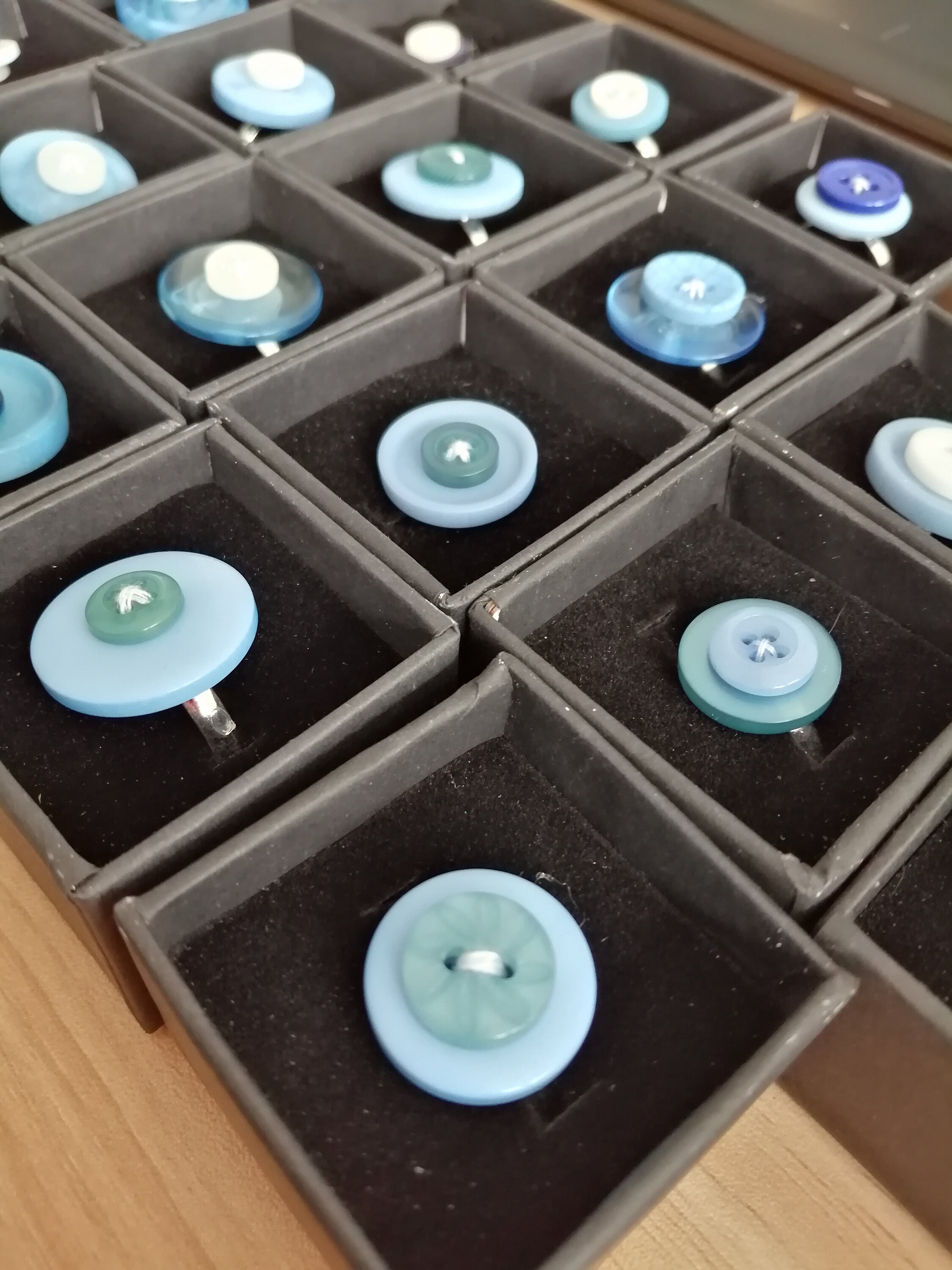 Handmade Button Jewellery - Etsy