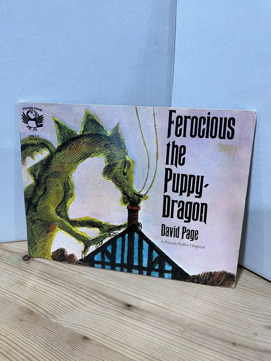 Ferocious the Puppy-dragon by David Page, Puffin Books 1972, Trade ...