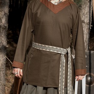 Viking Wool Tunic - Etsy UK