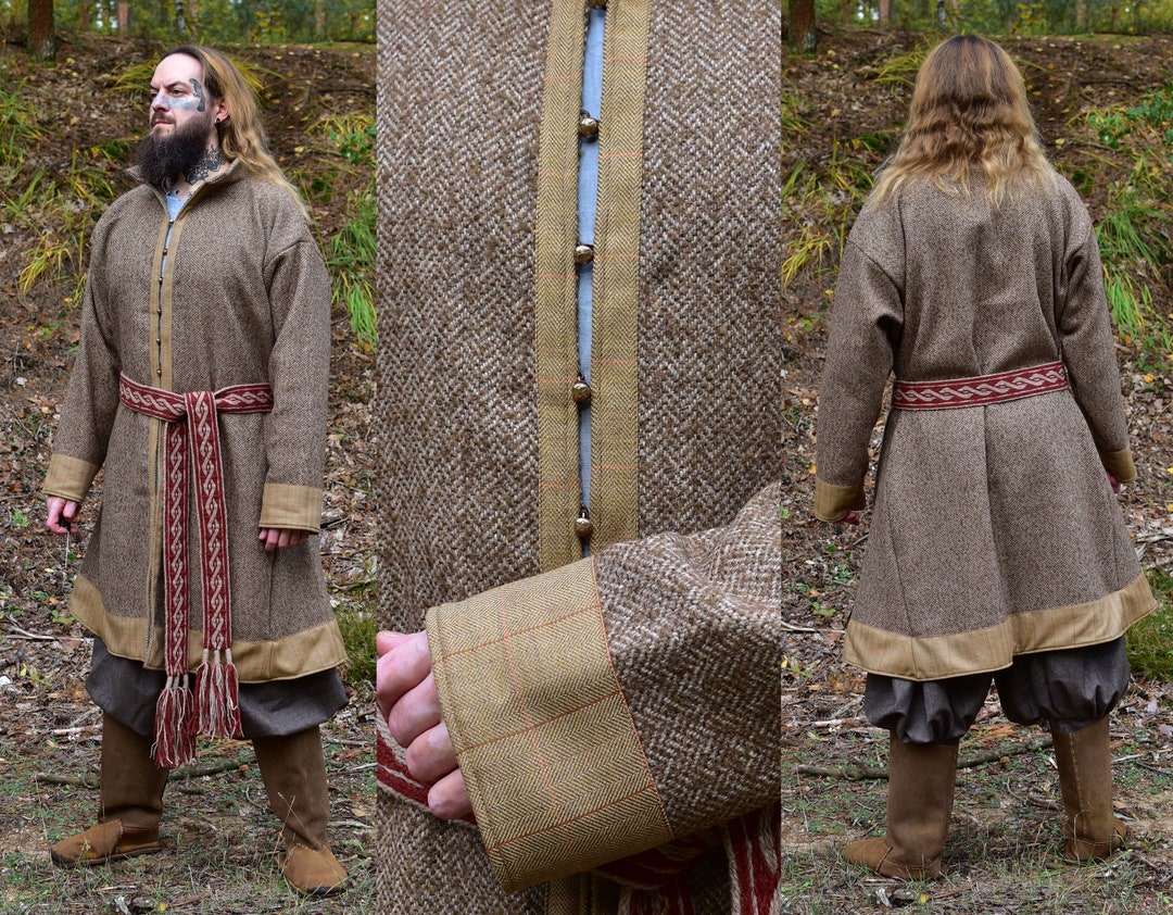 Birka Viking Kaftan , Early Medieval Viking Kaftan - Etsy