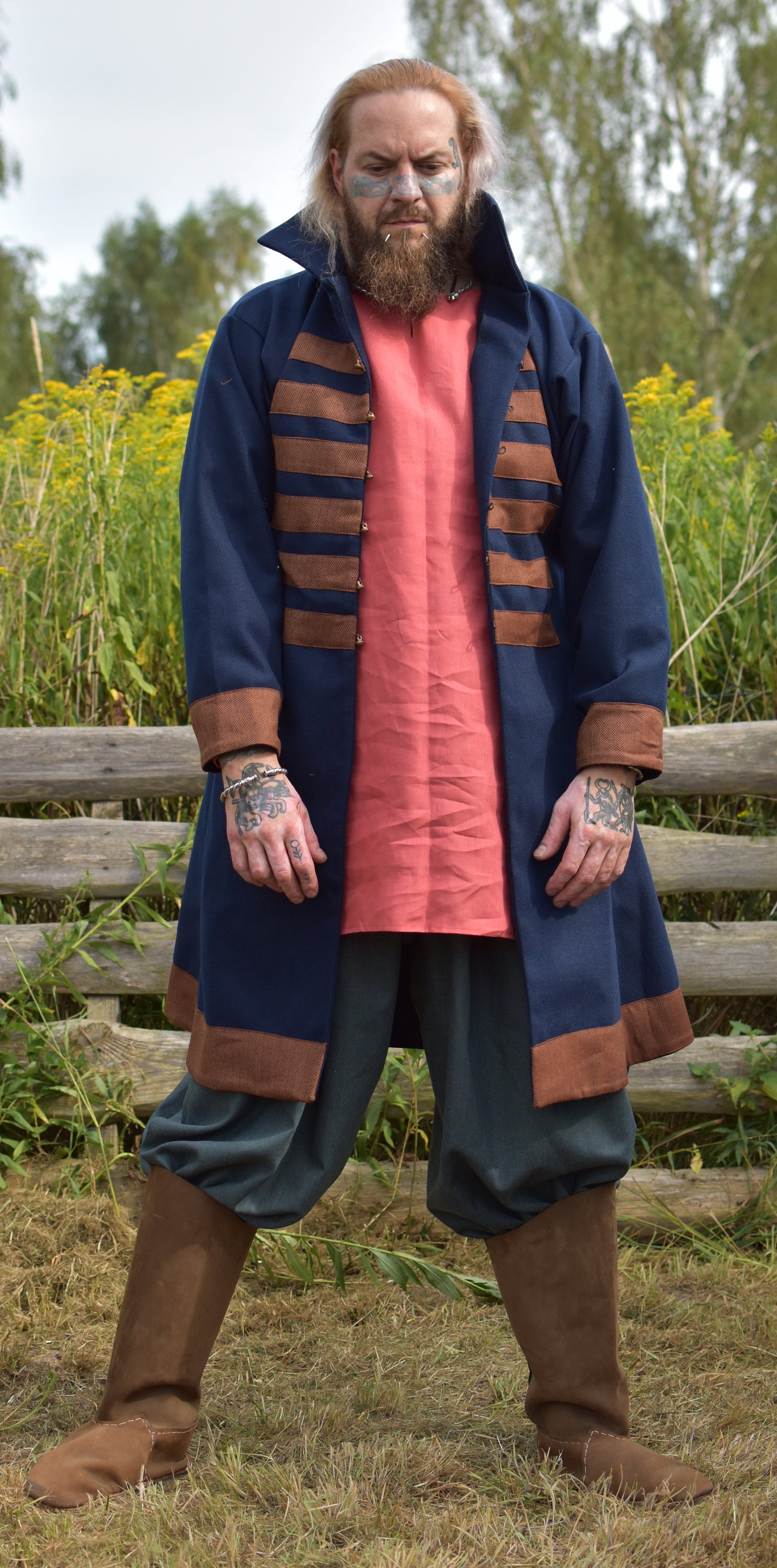 Viking Kaftan Early Medieval Rus Kaftan - Etsy