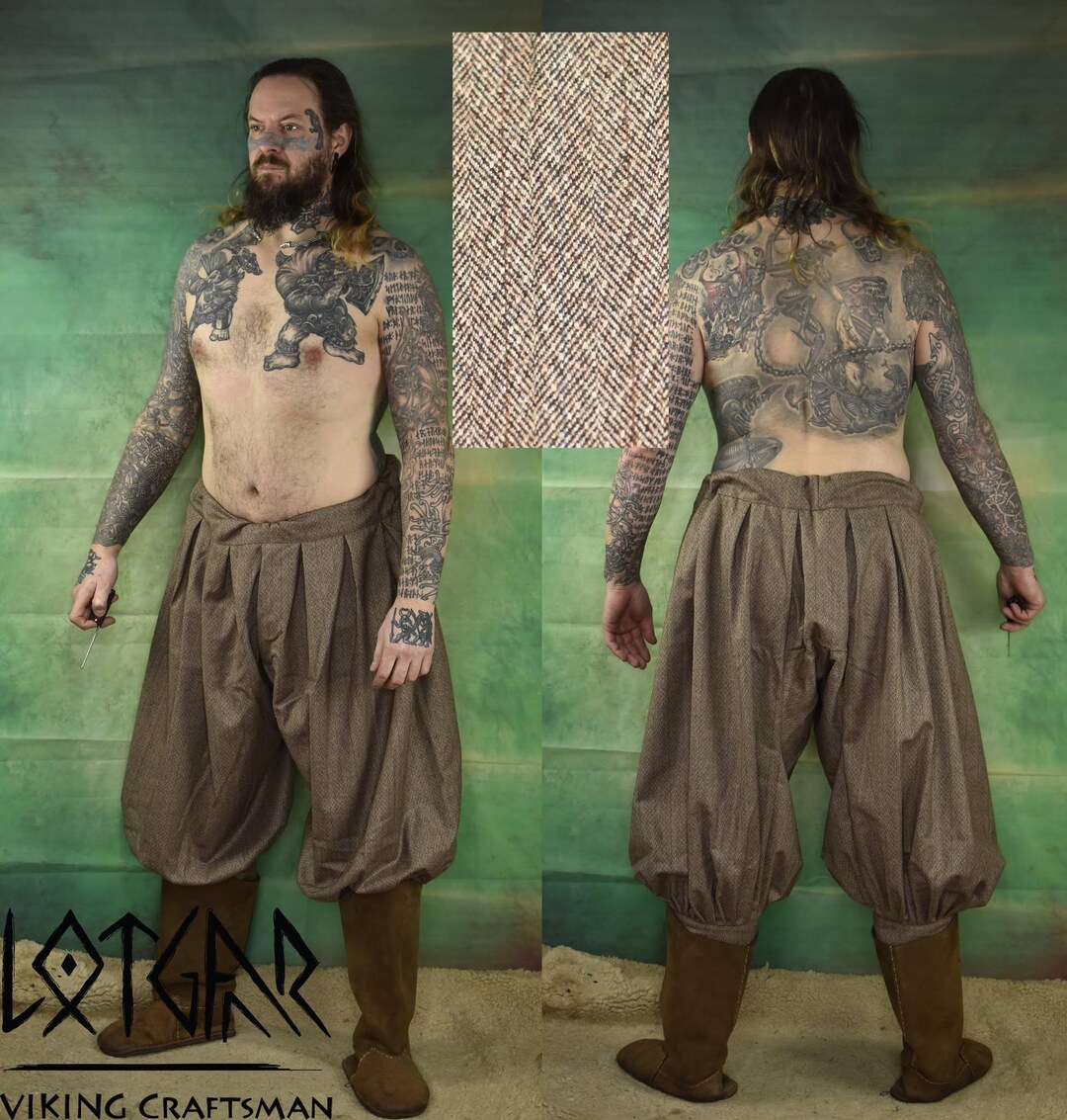 Woolen Viking Hedeby Baggy Pants - Etsy