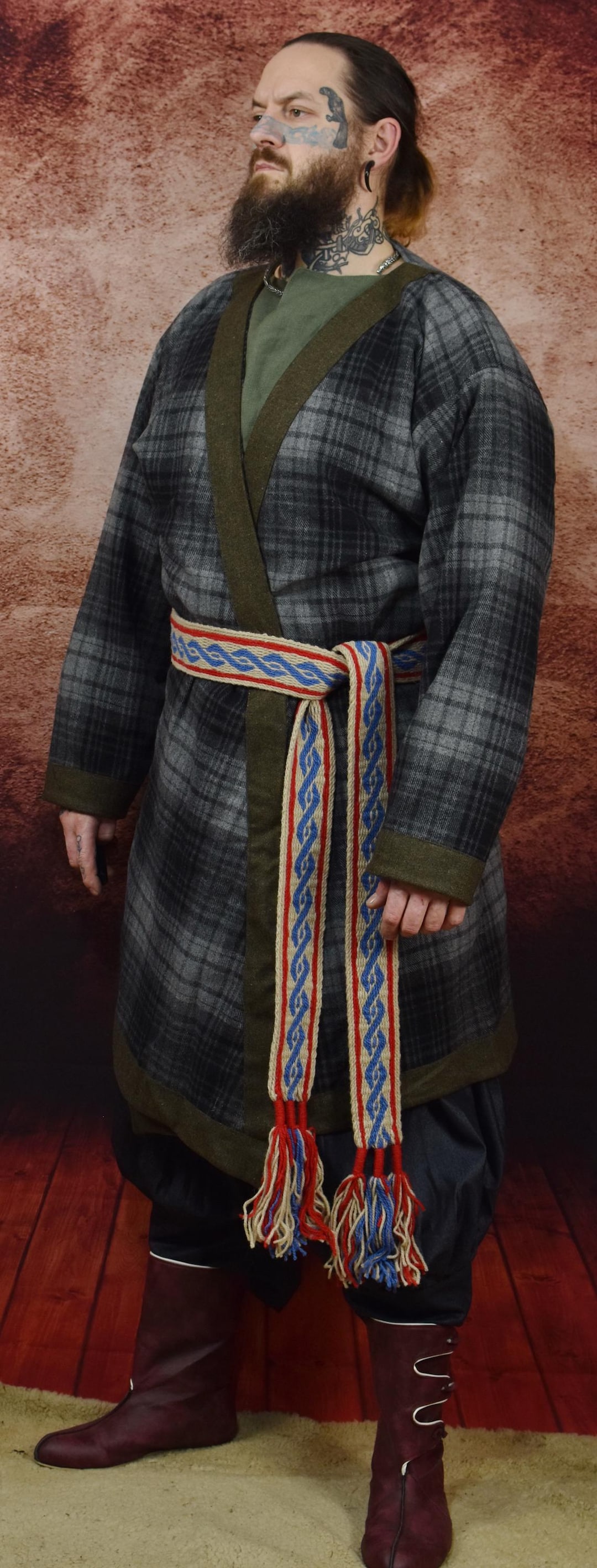 Hedeby Viking Kaftan , Early Medieval Viking Kaftan - Etsy