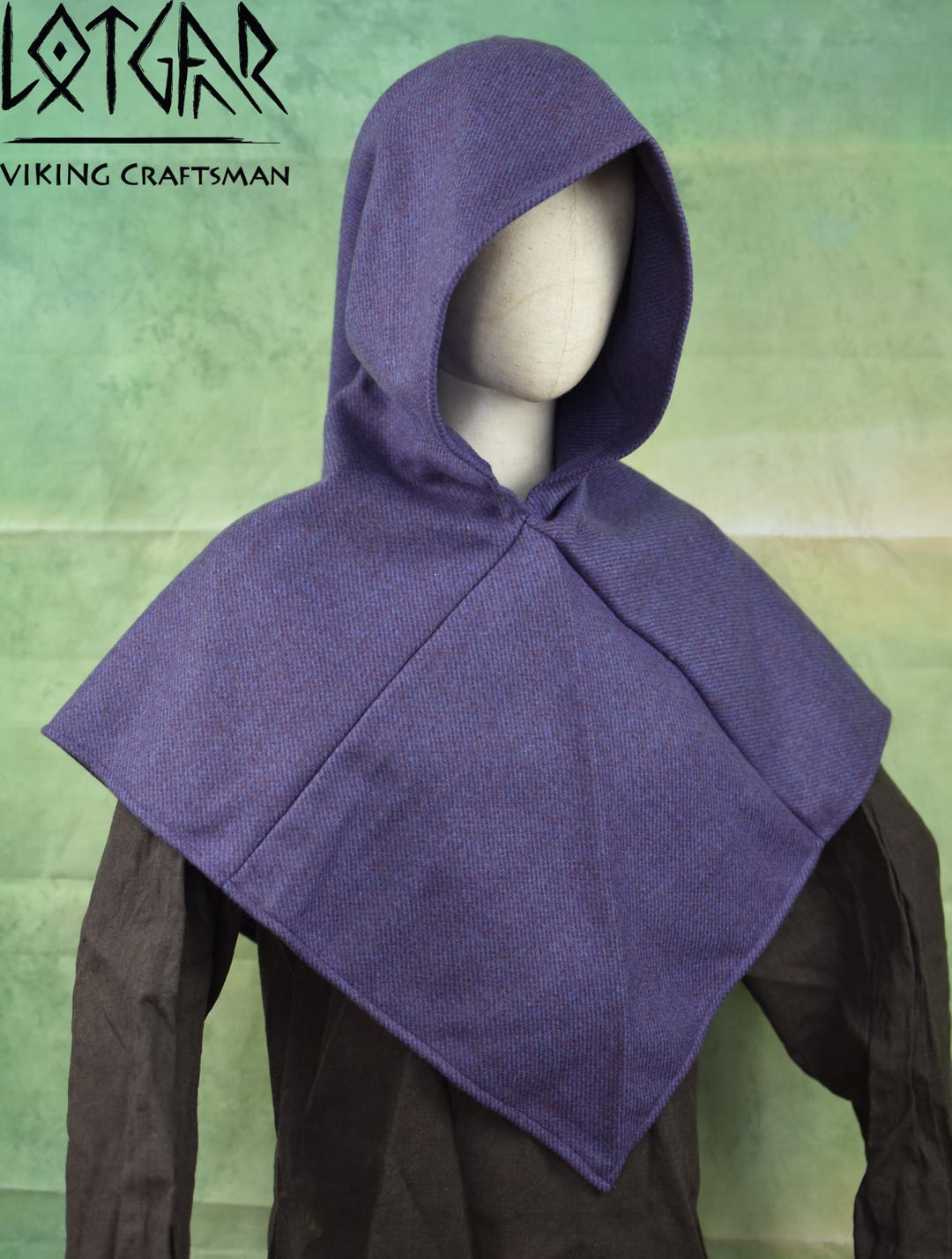 Wool Hood, Viking Hood - Etsy