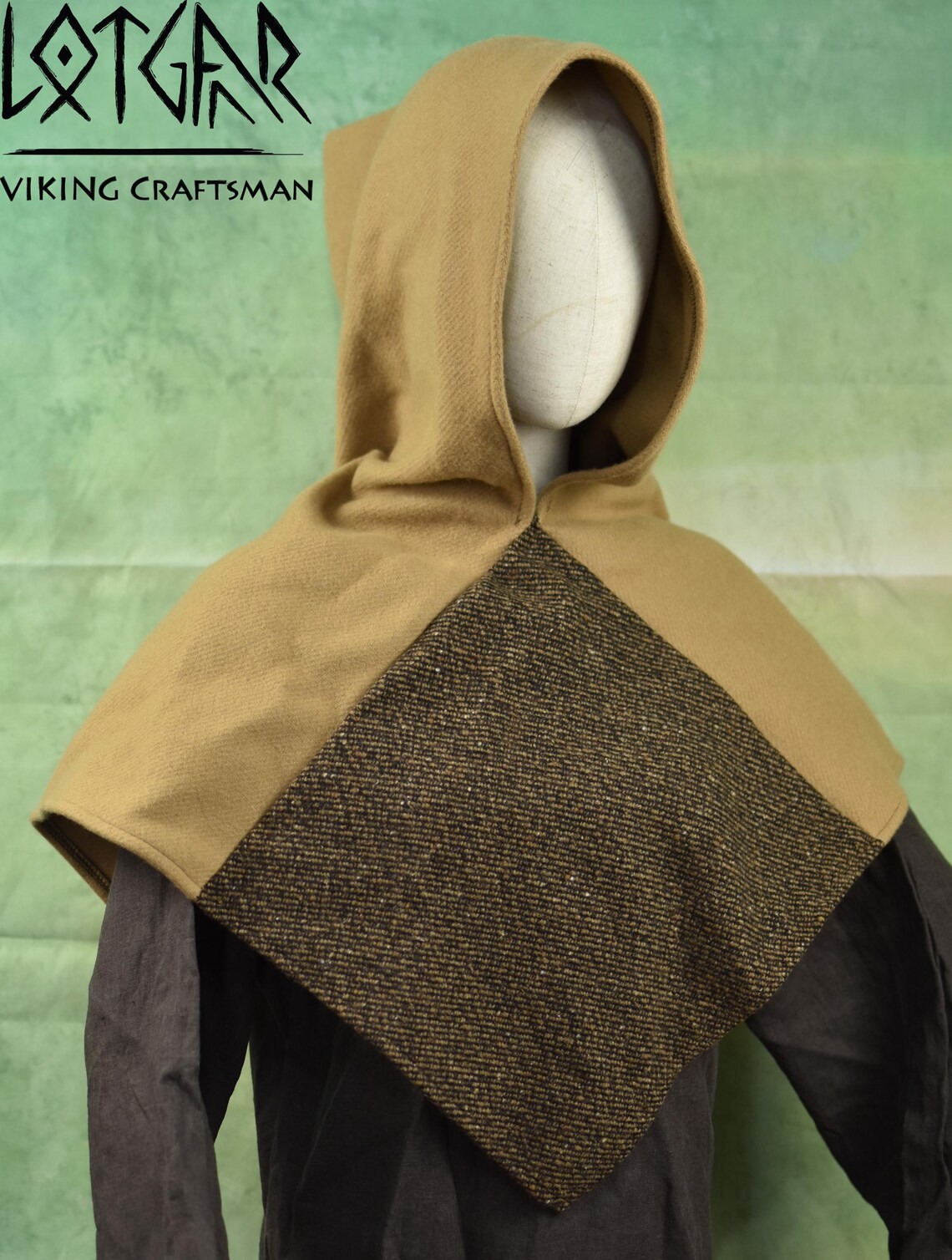 Wool Hood, Viking Hood - Etsy