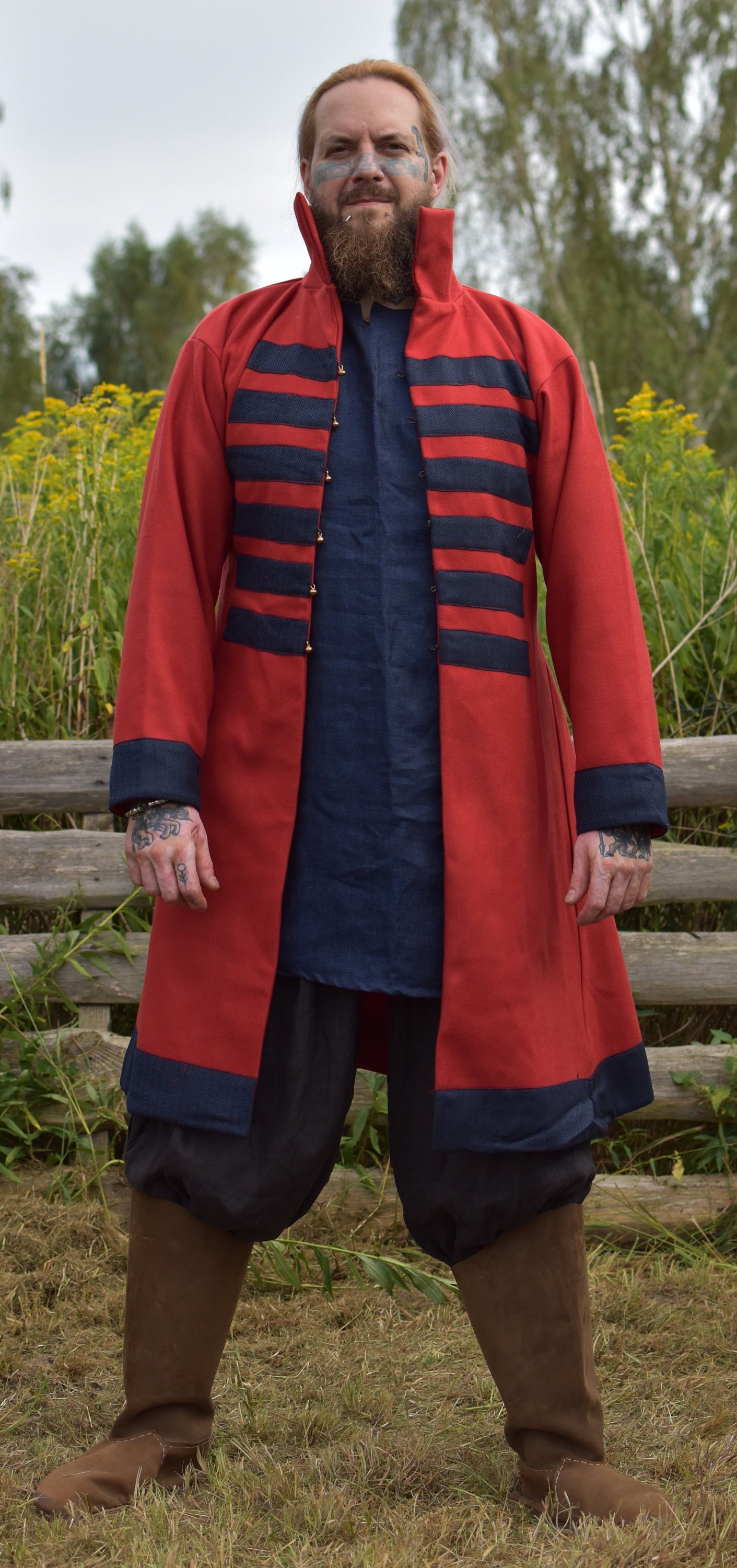 Viking Kaftan Early Medieval Rus Kaftan - Etsy