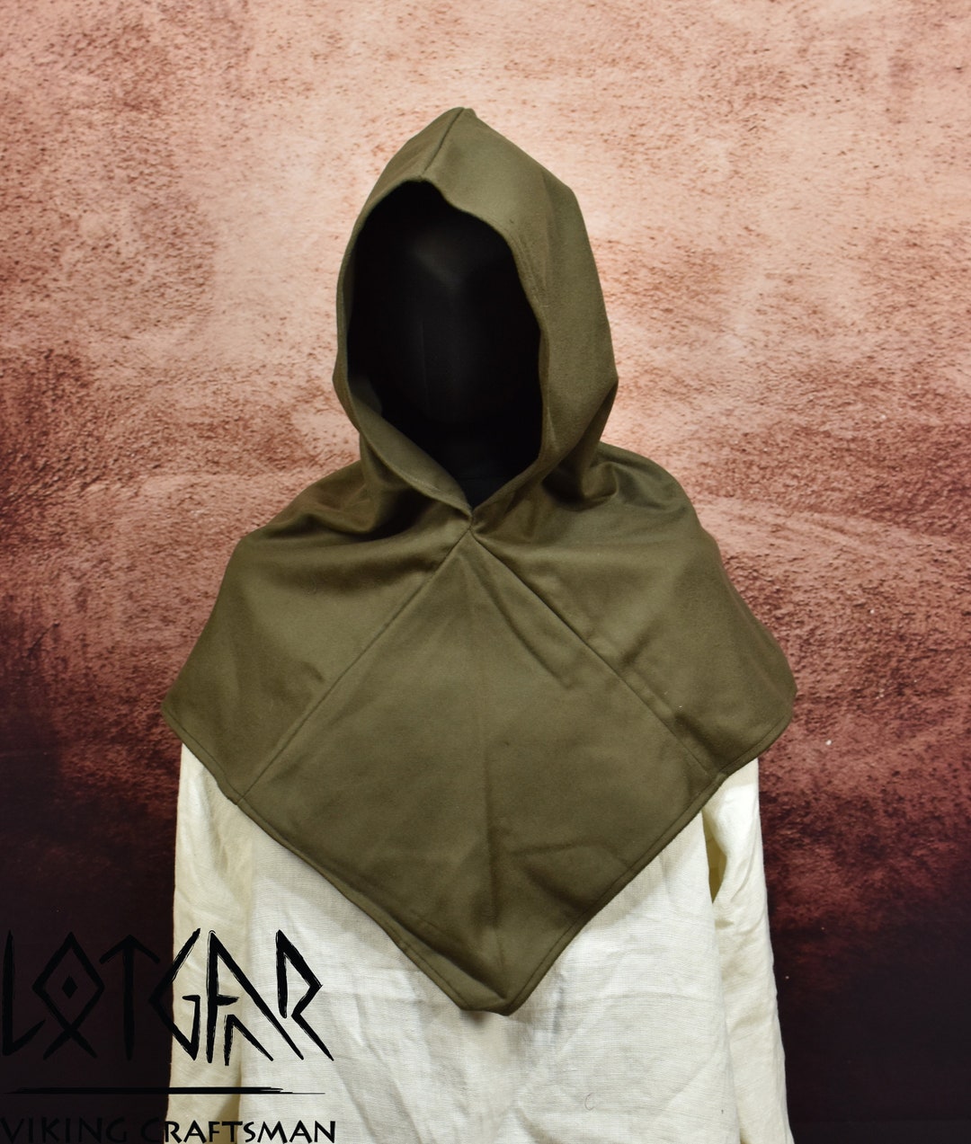 Wool Hood, Viking Hood - Etsy