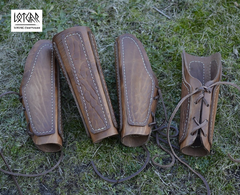 Leather Bracer - Etsy