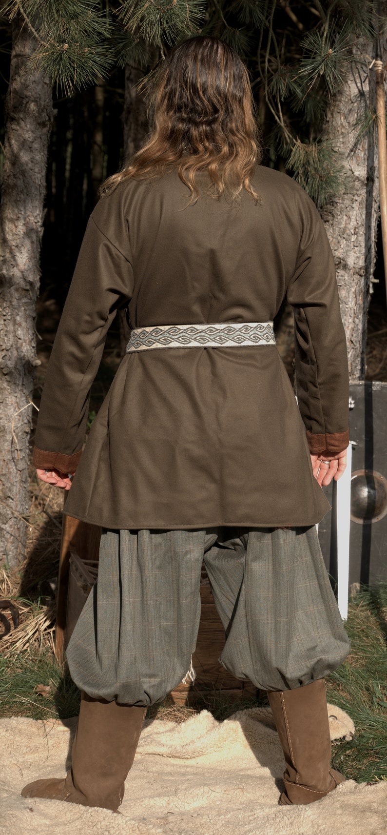 Viking Wool Tunic - Etsy UK