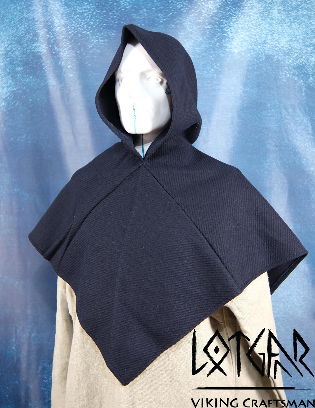 Wool Hood, Viking Hood - Etsy