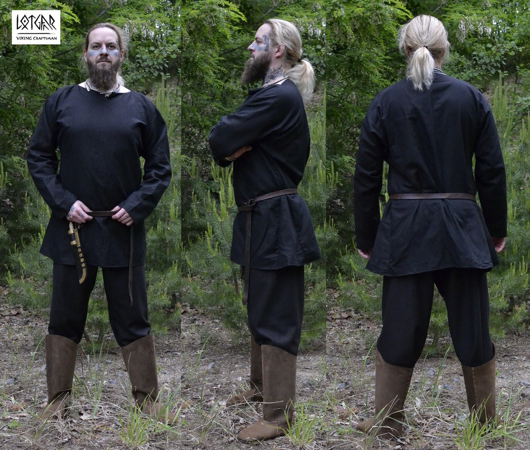 Viking Simple Linen Tunic - Etsy