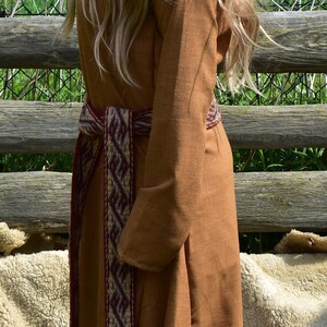 Viking Woman Linen Dress - Etsy