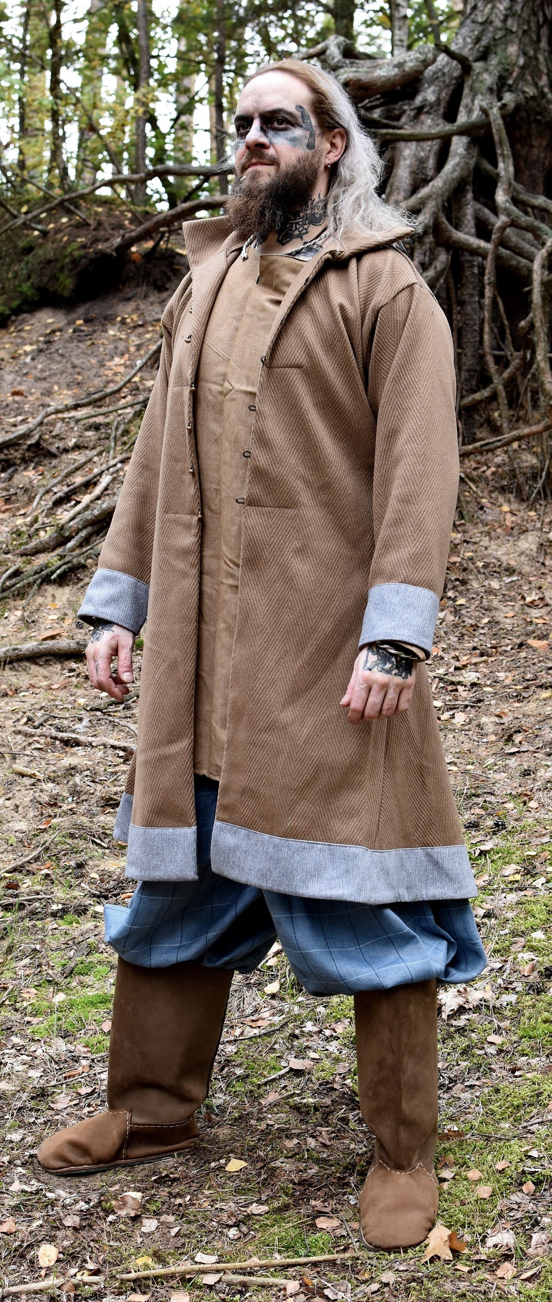 Viking Kaftan Early Medieval Birka Kaftan - Etsy